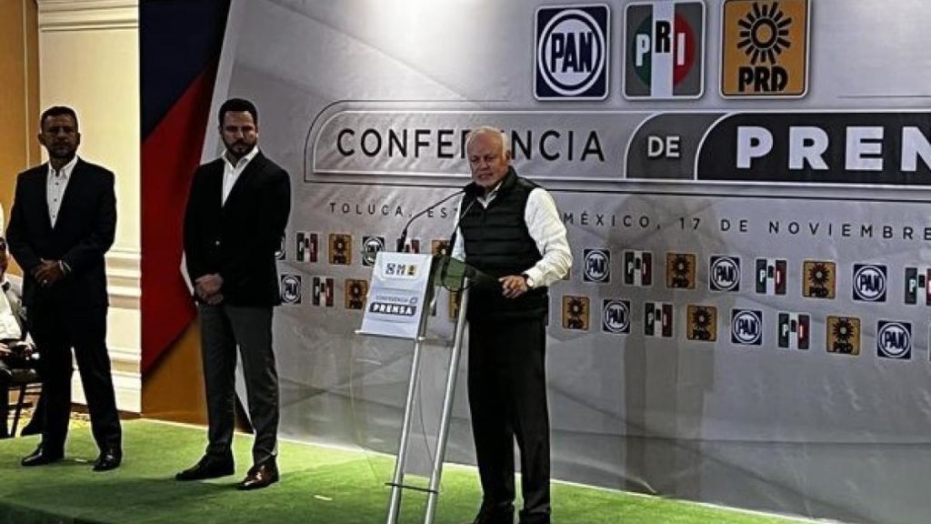 PRI, PAN y PRD en Edomex anuncian que irán en coalición en elecciones del 2023 - Libre Noticias