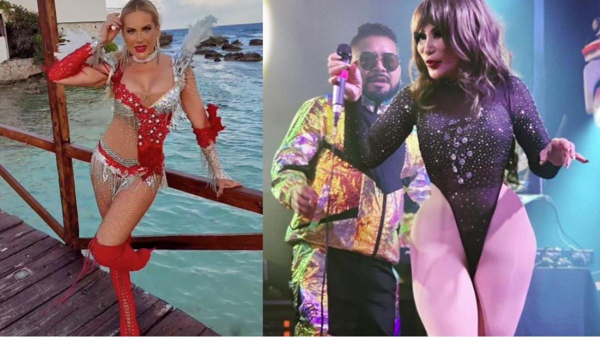 ¡Se están peleando! Lyn May tacha de “corriente” vestuario de Lorena Herrera (VIDEO) - Libre ...